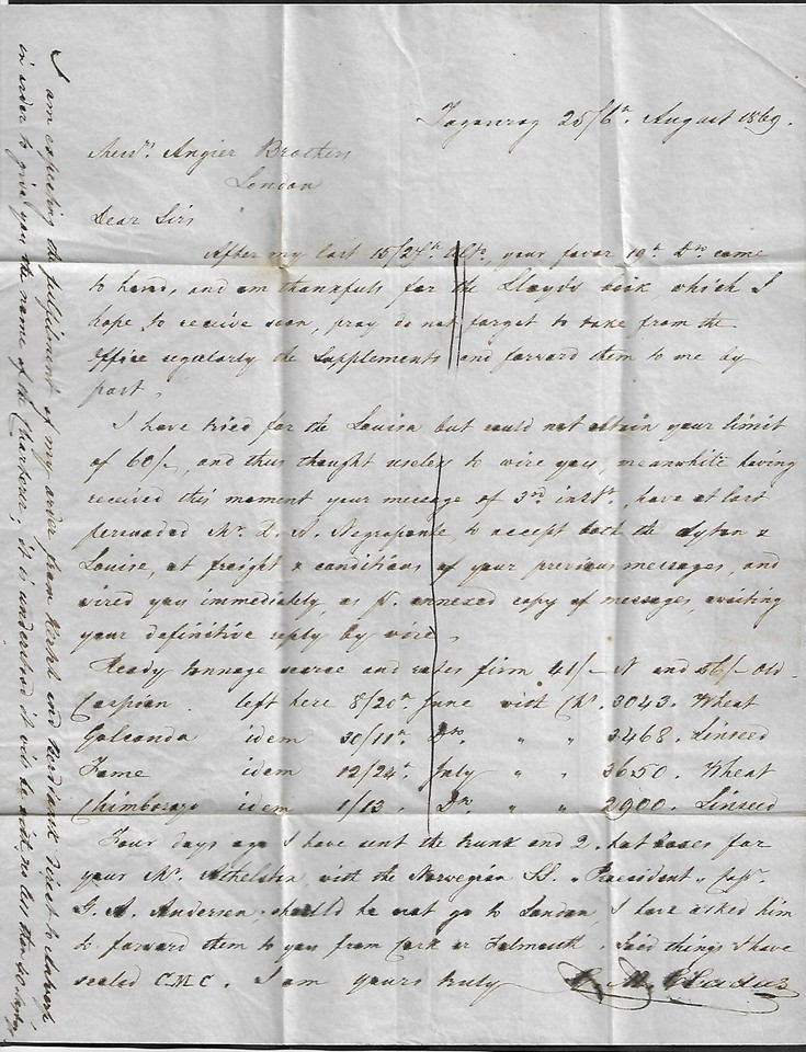 UKRAINE TAGANROG RUSSIA TO UK 9k RATE ON COVER 1869 | eBay