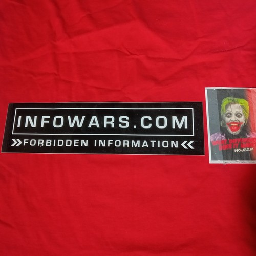 🔥Alex Jones Infowars Bumper Sticker support infowarsstore | eBay