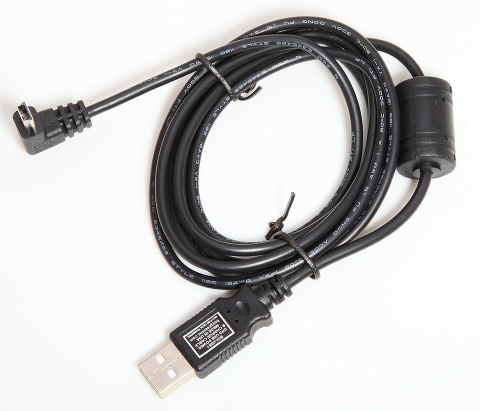 Garmin GPS USB Port Charge & Power Cable With Mini USB Plug NOT FOR PC ...