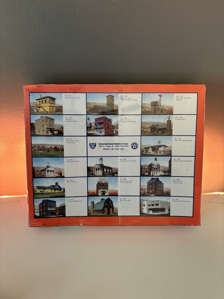 Lot Of Model Train Accessories - 6 Sets - Variety Train Model Kits ...