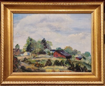 Harry Leith-Ross (1886-1973) - Oil Painting - New Hope, Pennsylvania ...