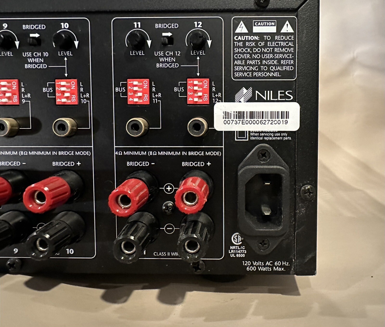 Niles SI-1200 12 Channel Amplifier for sale online | eBay