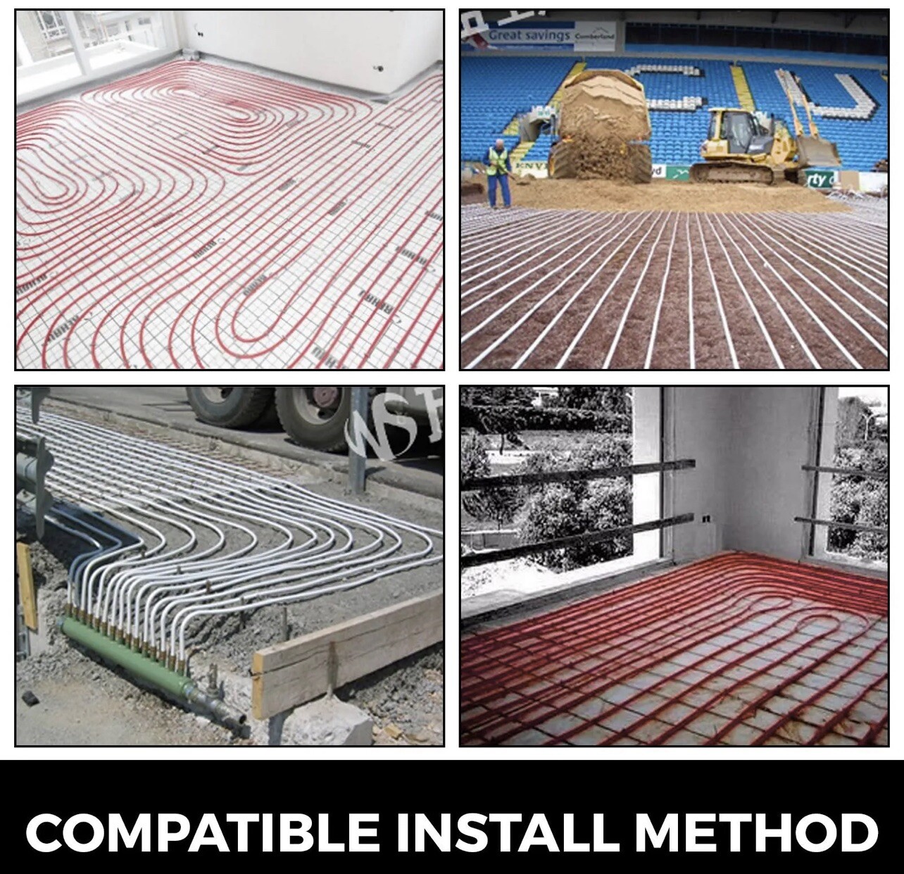 Rifeng PEX-12H-R100 1000ft Pex Tubing - Red for sale online | eBay