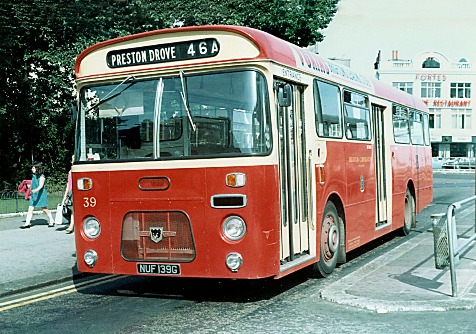 Brighton Hove & District & Brighton Corporation Buses set 10 6x4 Colour ...