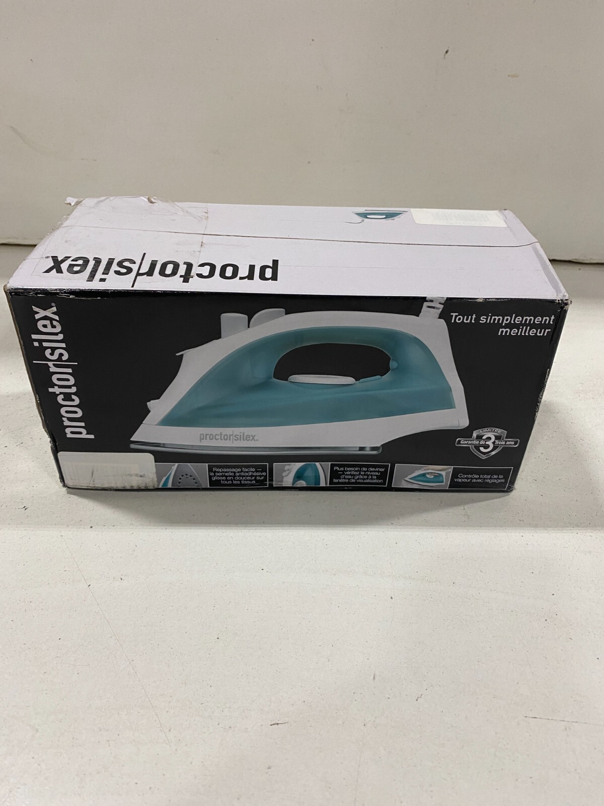 Proctor Silex Iron Steamer Nonstick Soleplate Automatic Speed Iron ...