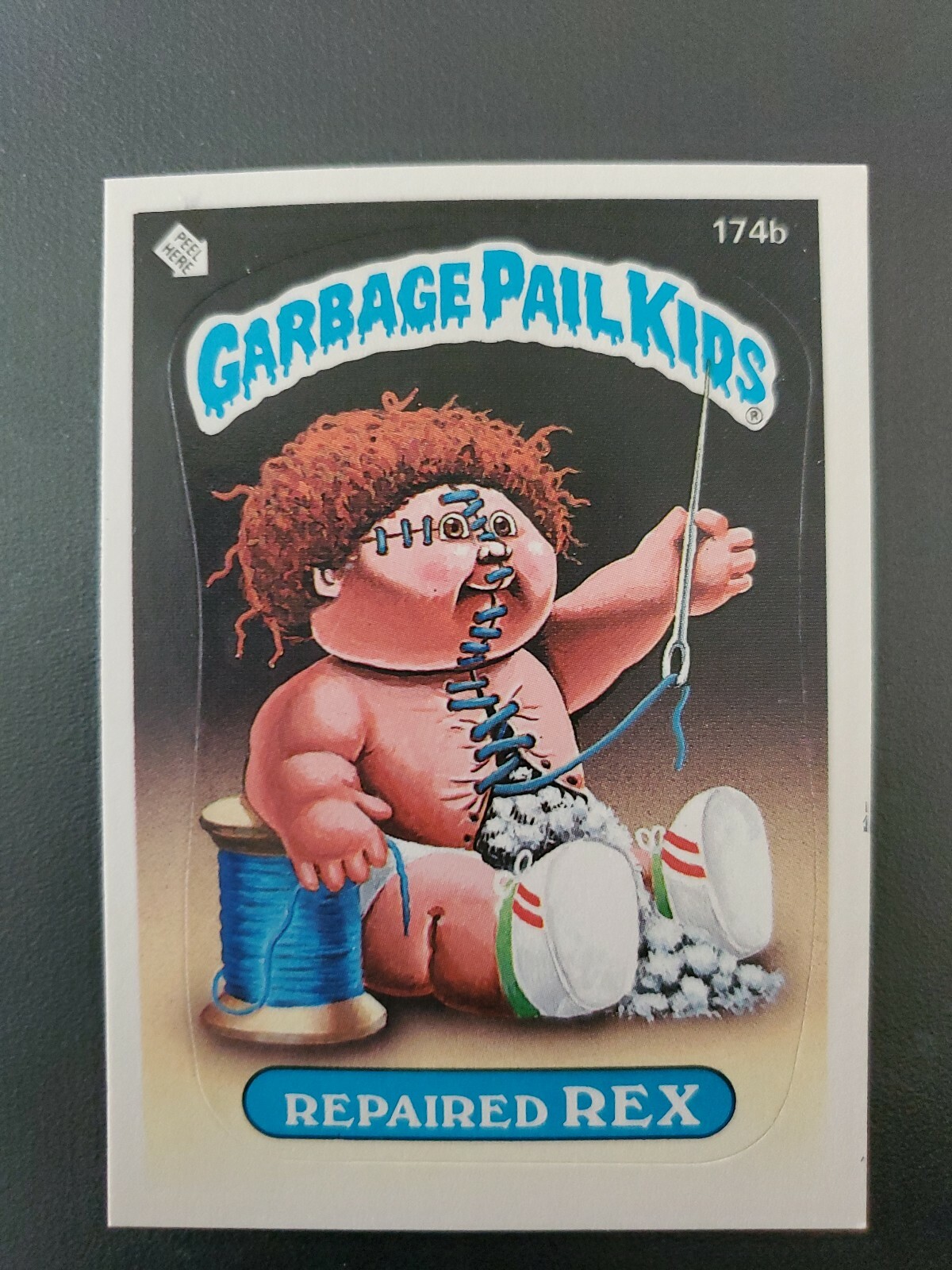 1986 SERIES 5 TOPPS GPK GARBAGE PAIL KIDS 174b REPAIRED REX | eBay