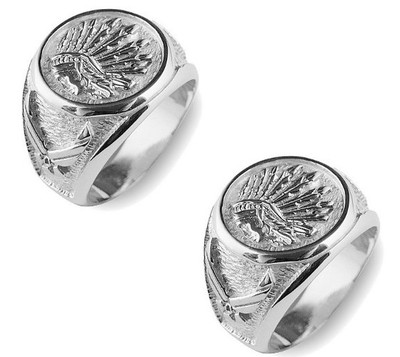 Chief Master Sergeant Ring CMSgt U.S. Air Force, Real Silver, Solid ...