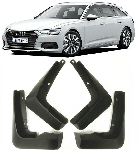 Genuine Set Splash Guards Mud Flaps For 2019-2024 Audi A6 C8 Estate ...