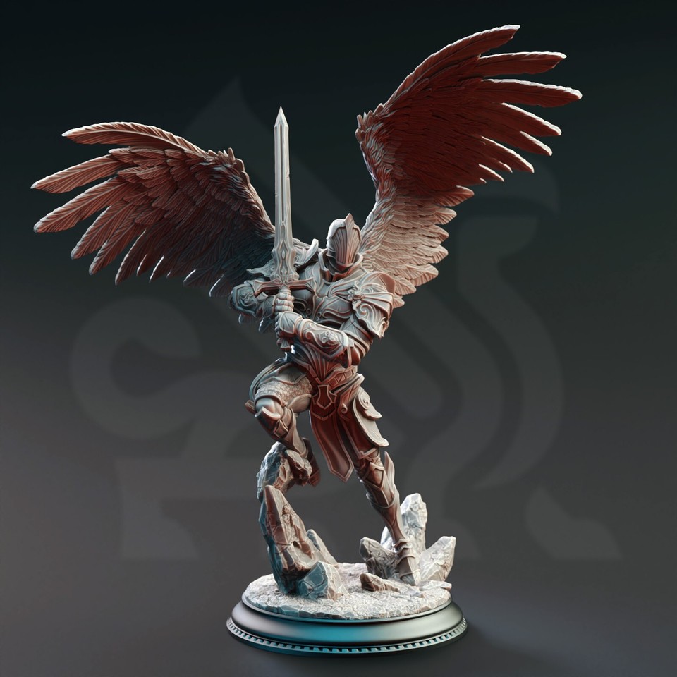 Angels of Syelden Angel Paladin Fighter Cleric Miniature | D&D DnD | | eBay