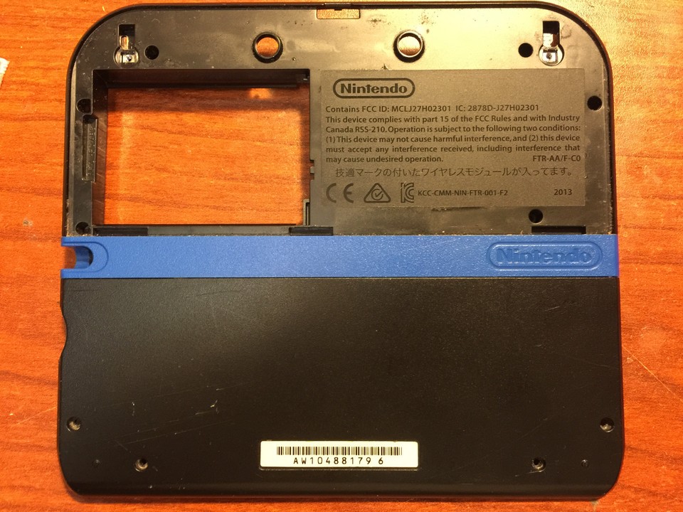 OEM Nintendo 2DS Orig. Replacement Parts Buttons Plastic Housing ...