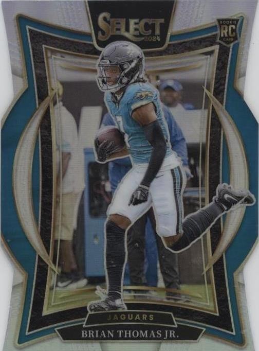 2024 Panini Select - Concourse Brian Thomas Jr. #91 Silver Prizm Die ...