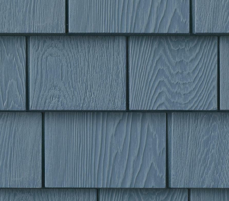 Grayne 5in. White Cedar Shingle Vinyl Siding 1/2 Square, 24 Panels, 50 ...