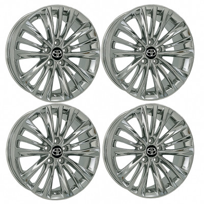 20" Toyota Highlander PVD Bright Chrome Wheels-C Rims Factory OEM 75266 ...