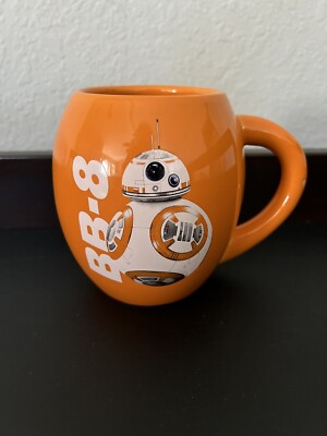 Star Wars BB-8 Orange Astromech Droid Oval Mug Cup 18oz | eBay