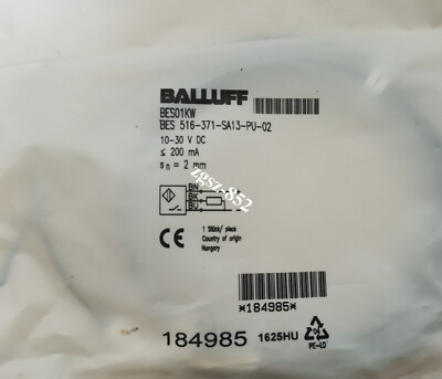 BALLUFF BES01KW BES 516-371-SA13-PU-02 BALLUFF Proximity switch NEW ...