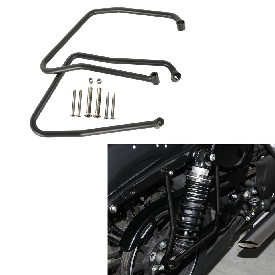 Saddlebag Support Brackets For Harley-Davidson Sportster XL883 XL1200 ...