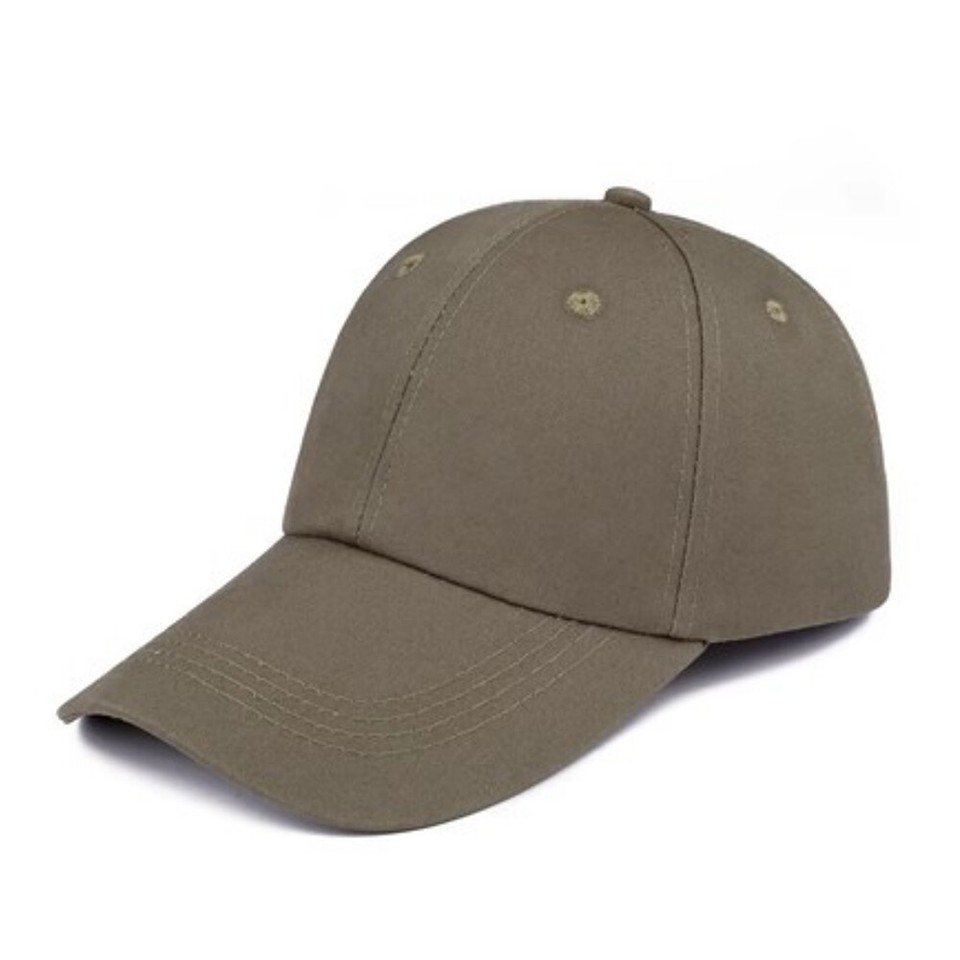 Cotton Cap Baseball Caps Hat Adjustable Polo Style Washed Plain Solid ...