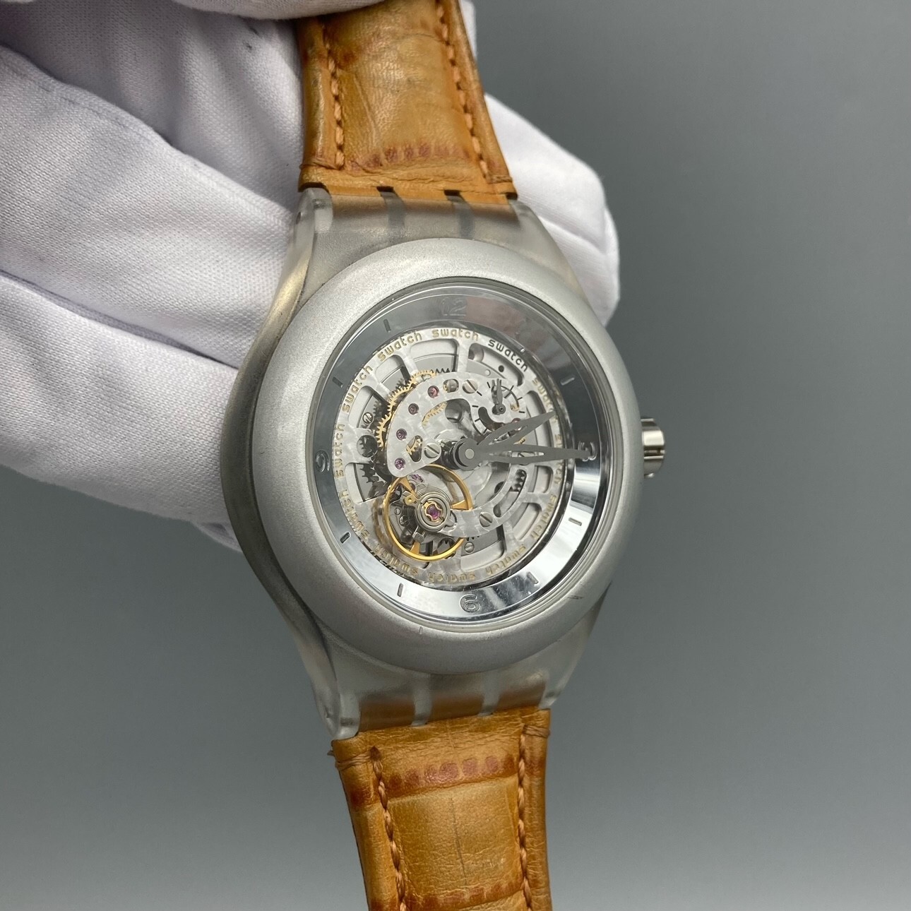 Swatch Diaphane One Limited Edition Skeleton Dial | eBay