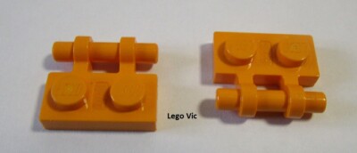 Lego 2540 x2 Plate 1x2 Bar Handle Md Orange Belville 5856 5857 SW 7163 ...