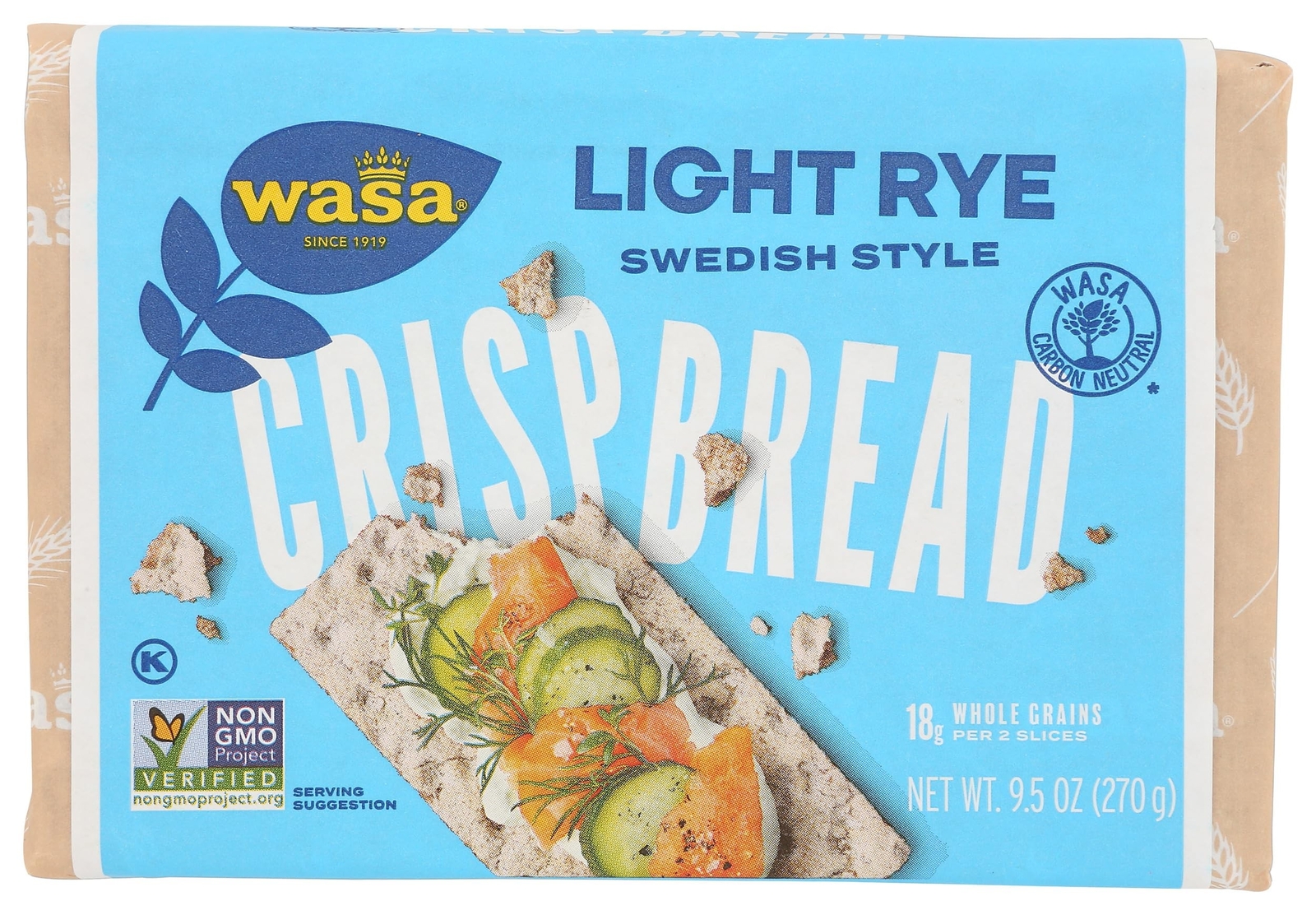 Wasa Light Rye Crispbread, 9.5 Ounce (Pack of 1) 33617322616| eBay