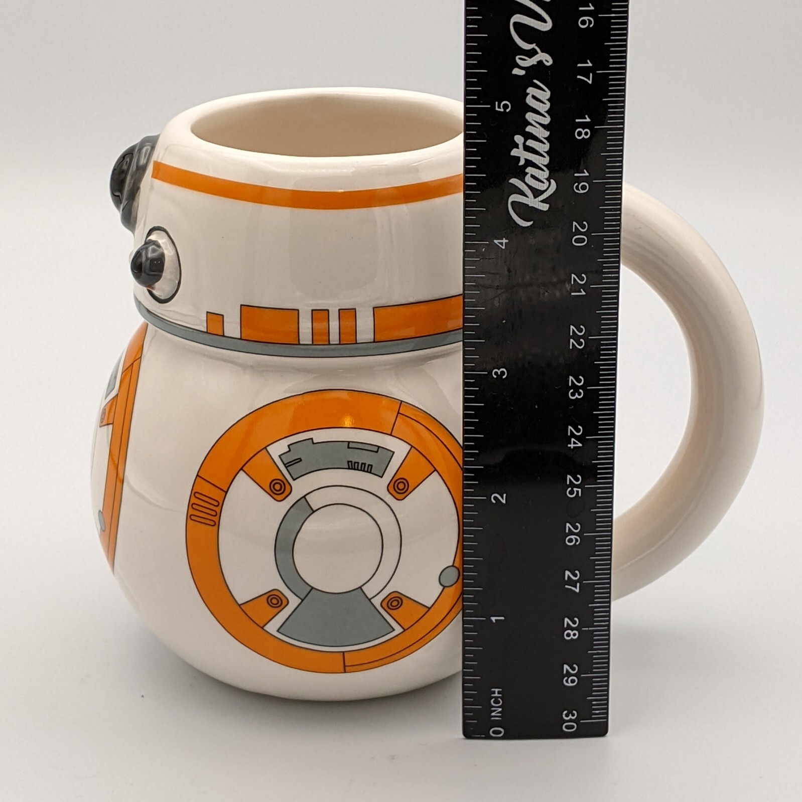 BB-8 Droid Star Wars 3D Orange Ceramic Coffee Tea Mug Cup Galerie 4.5 ...