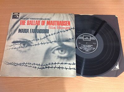 Mikis Theodorakis Maria Farantouri The Ballad Of Mauthausen SIX songs ...
