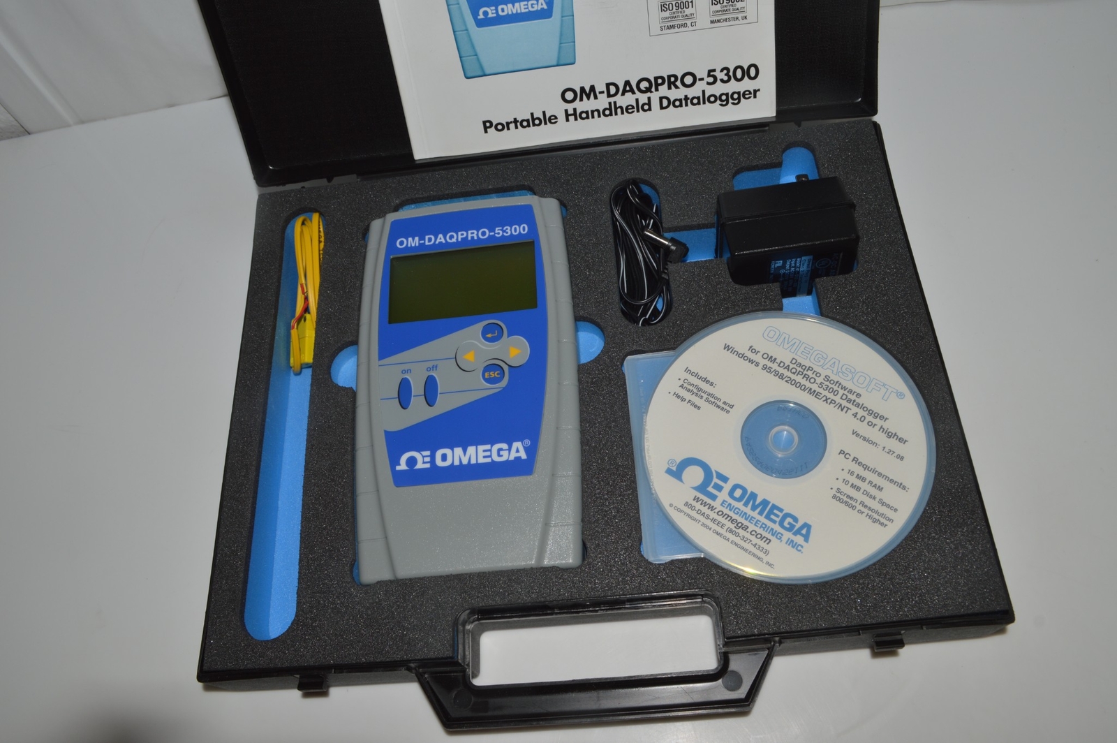 OMEGA+Om-daqpro-5300+8+Channel+Portable+Handheld+Data+Logger for sale ...