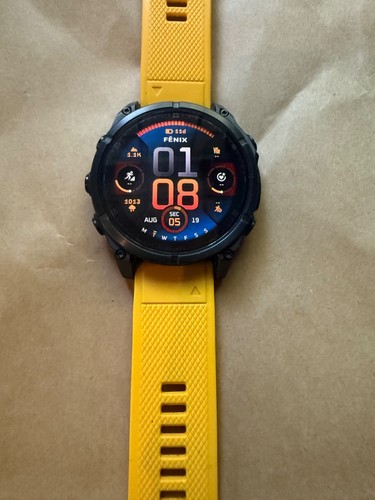 Garmin Fenix 8 AMOLED Sapphire Edition 47mm Black GPS Smartwatch ...