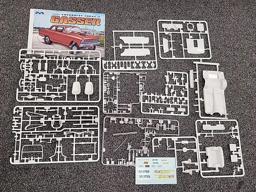 1965 65 Chevy II Chevrolet Gasser Hot Rod Custom 1/25 Scale Model Parts ...