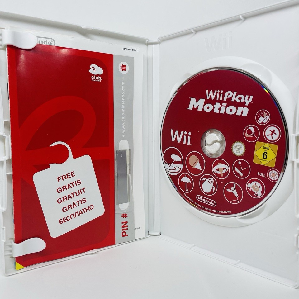 Wii Play Motion Nintendo Wii PAL ITA Completo 45496364786 | eBay