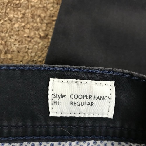 Brax Pants Mens 32x29 Blue Cooper Fancy Regular Fit Comfort Stretch ...