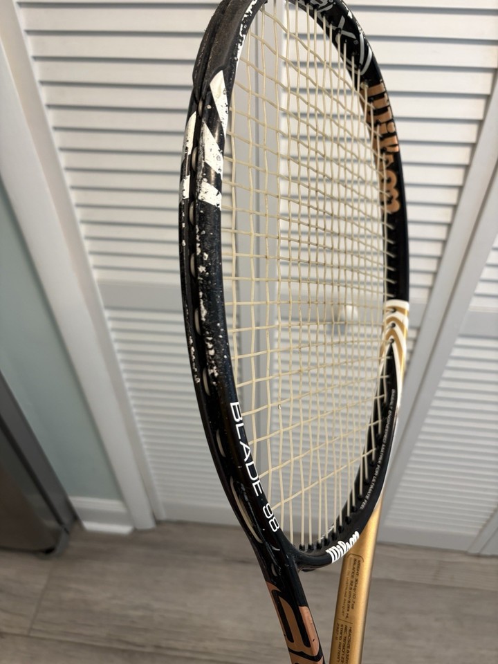 Wilson BLX Blade 98 Tennis Racquet Grip Size 4 3/8 | eBay