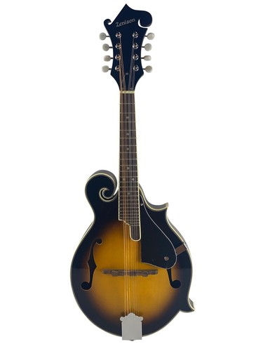 8 String MANDOLIN F Style SUNBURST TOBACCO Sandalwood Silver Hardware ...