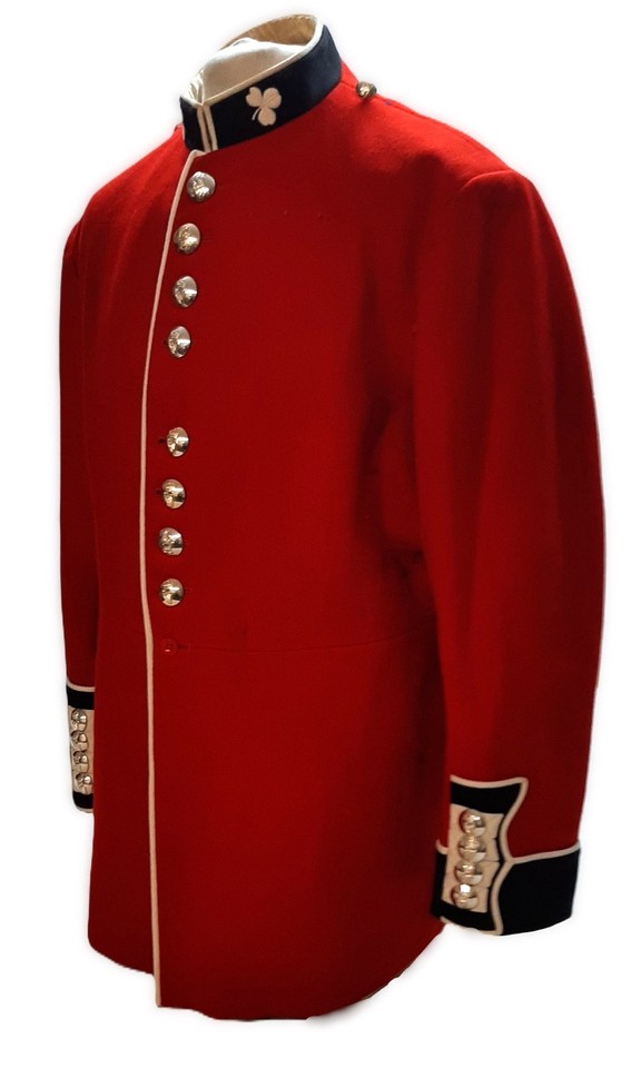 Irish Guards Tunic British Army Uniform Royal Foot Guards Red Jacket ...
