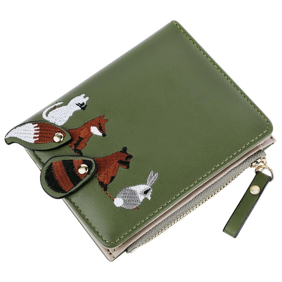 1pc Card Holder Wallet Women Purse Cash Wallet Card Organizer ...