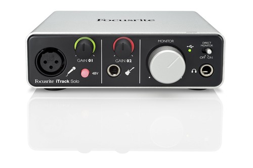 FOCUSRITE ITRACK SOLO iPad/Mac/PC USB audio interface 815301008330| eBay