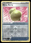 SWSH01: Sword & Shield Base Set #182/202 Sitrus Berry | eBay