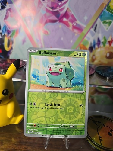 Bulbasaur 001/165 Sv: Scarlet & Violet 151 Reverse Holo | eBay