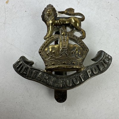 British Army Military Foot Police Cap Badge | eBay