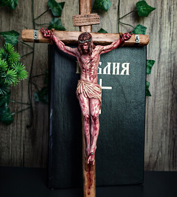 Realistic crucifix | Jesus Christ statue | Catholic crucifix | handmade ...