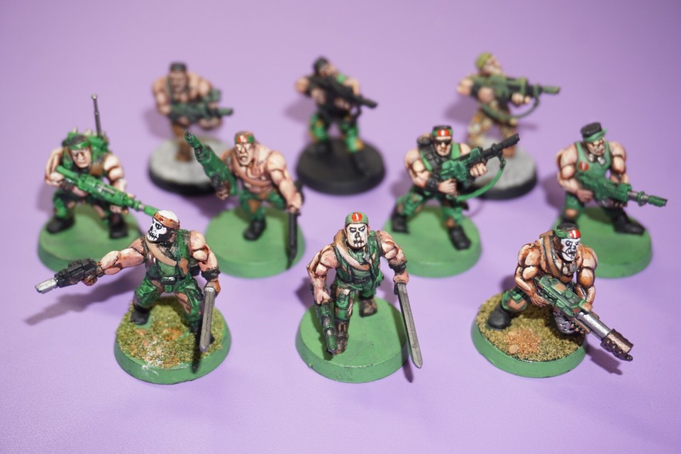 Warhammer 40k Catachan Jungle Fighters x 10 | eBay