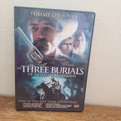 The Three Burials of Melquiades Estrada (DVD, 2005) Pre-Owned Tested ...