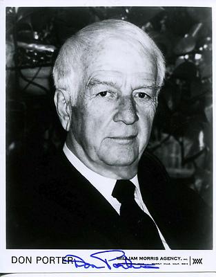 DON PORTER SIGNED PHOTO AUTOGRAPH ACTOR IN GIDGET HERE'S LUCY WITH ...