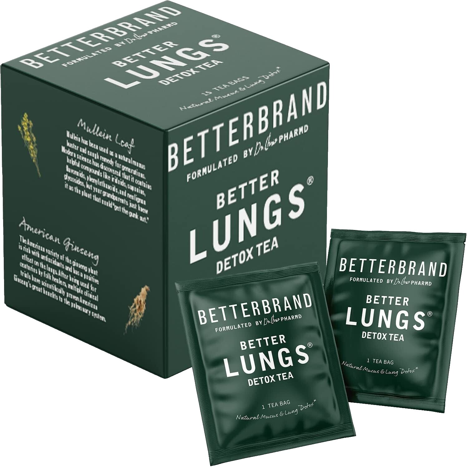 Betterbrand Better Lungs Tea | eBay
