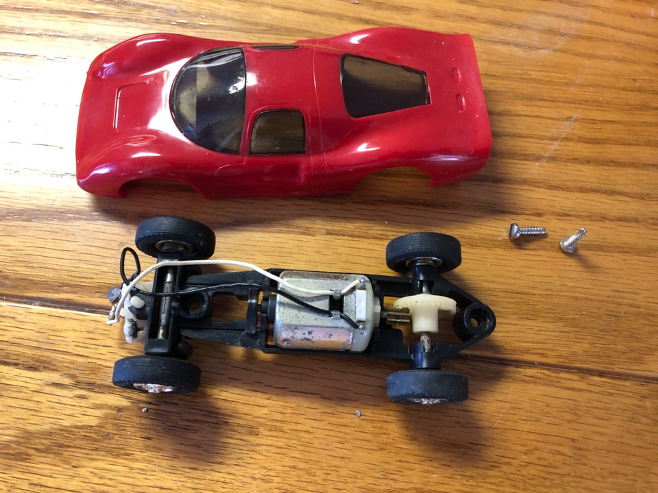 Vintage Eldon slot car Ferrari P3 1/32 scale excellent complete ...