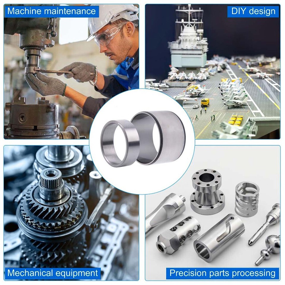 ID 30-50mm Bearing Steel Sleeve Bushings Wear-Resistant For Mechanical ...