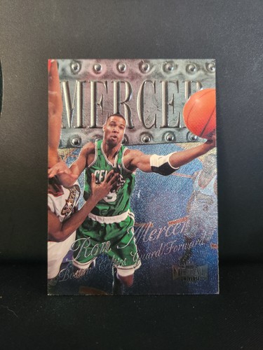 1998-99 Skybox Metal Universe Ron Mercer #95 Boston Celtics Basketball ...