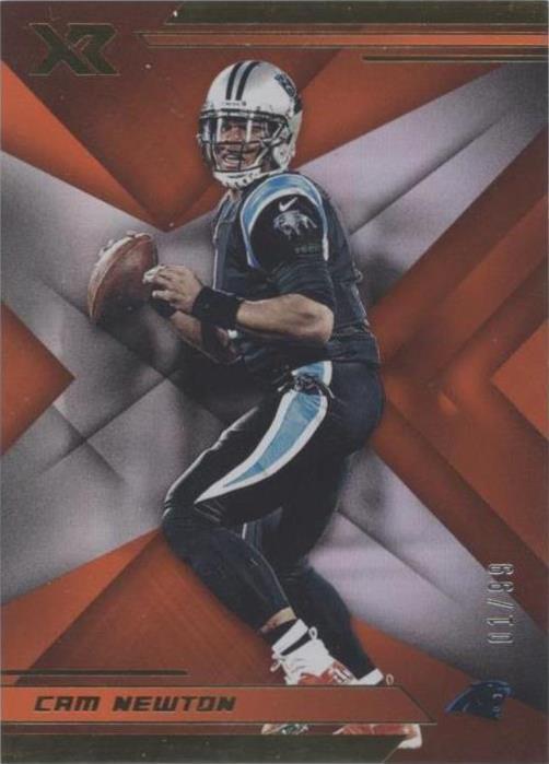 2019 Panini XR - Cam Newton #41 Orange /99 for sale online | eBay