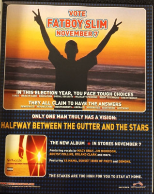 FATBOY SLIM ORIGINAL (UNFRAMED) 2000 magazine PROMO AD | eBay