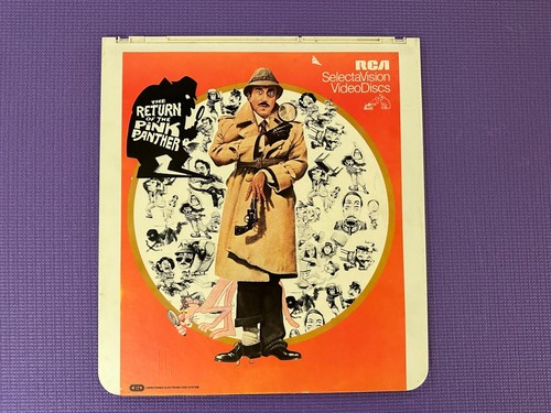 RCA CED Videodisc “The Return of the Pink Panther" in really nice shape ...